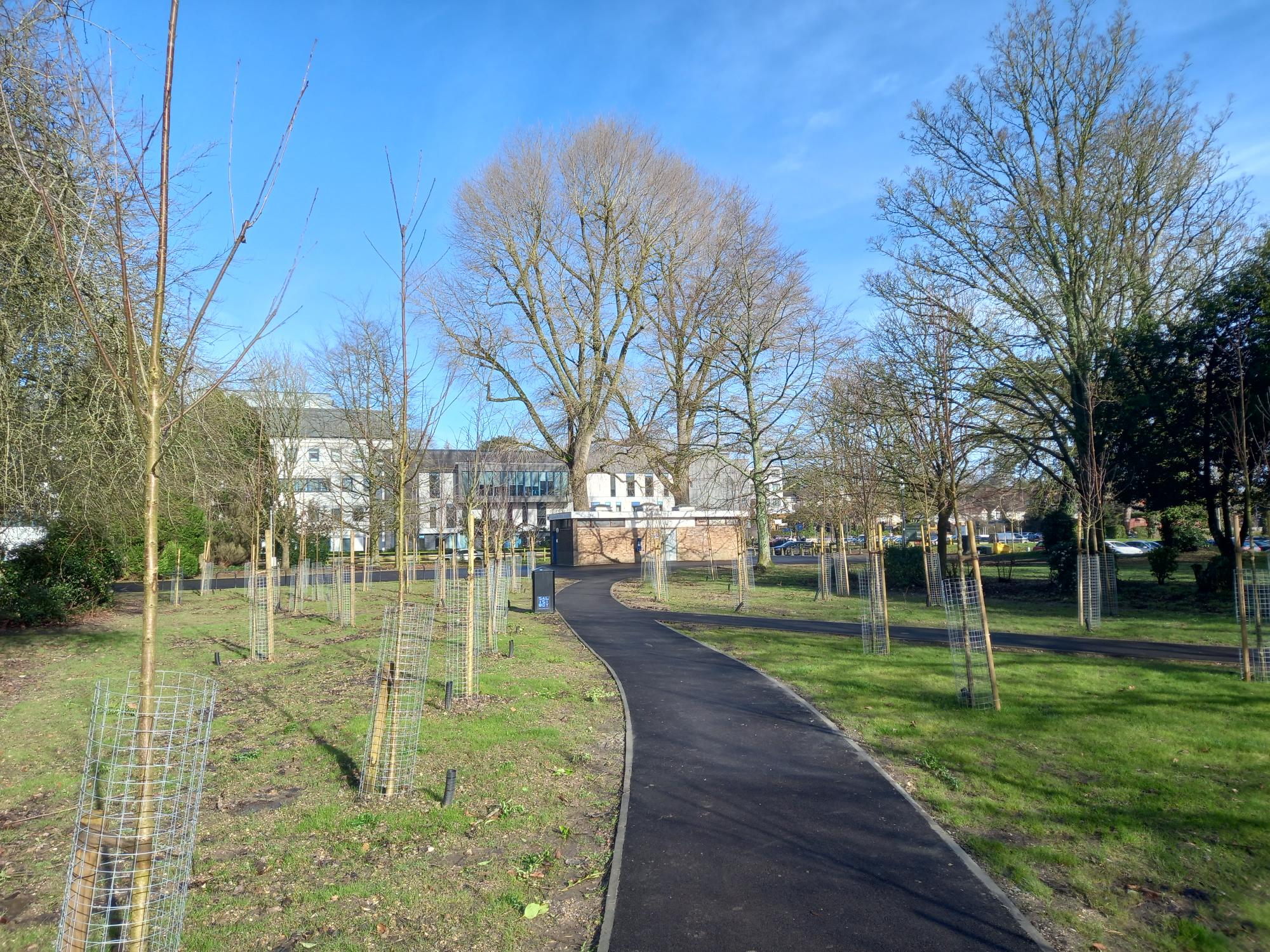 Resurfacing works at Churchill Gardens successfully completed ...
